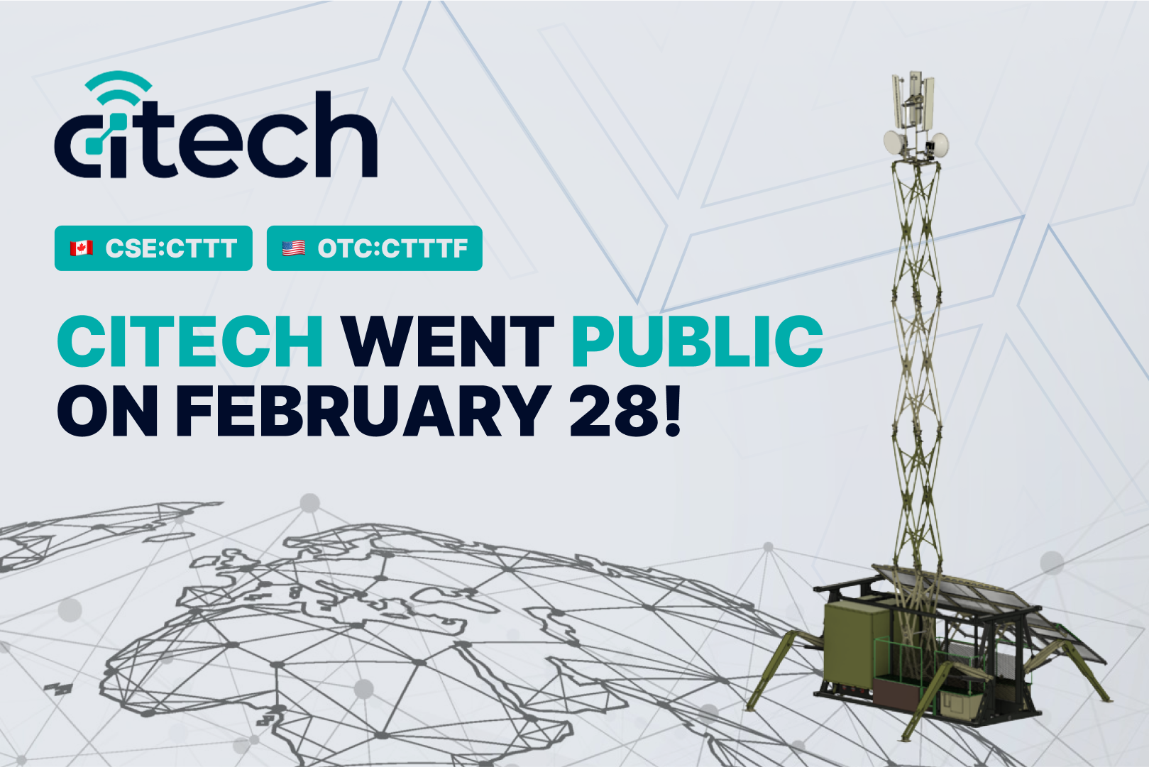 Citech Went Public on February 28! | VHLA Media